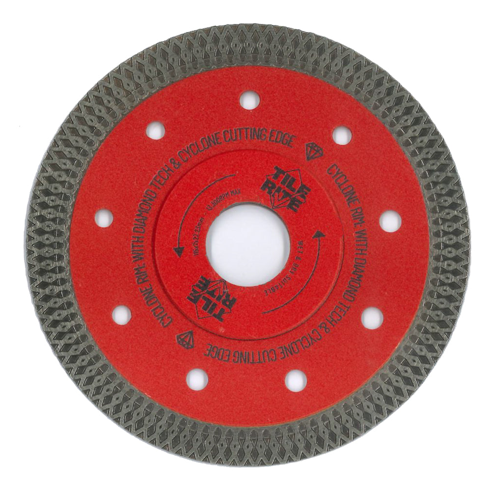 Tile Rite Cyclone Rim Diamond Blade