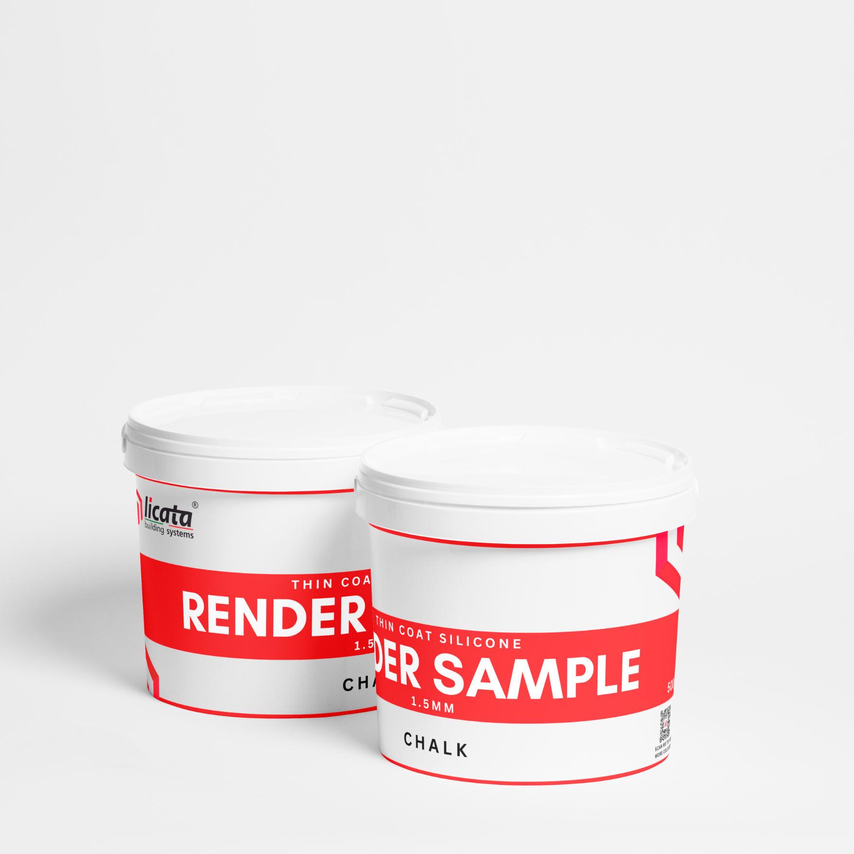 Thin Coat Render Sample 1.5mm 500g Pot