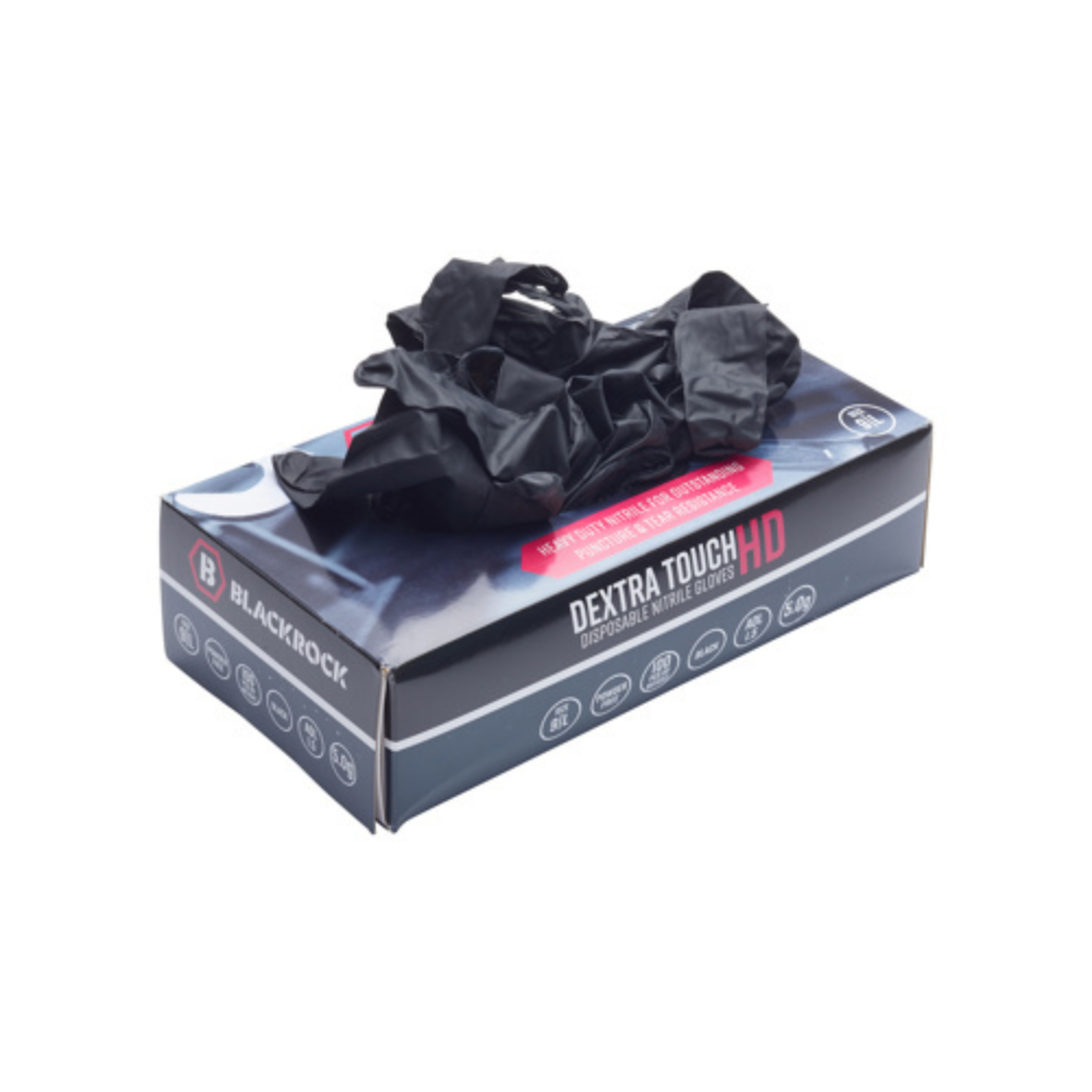 Blackrock Dextra Touch HD Disposable Nitrile Glove Box 100pcs size L ...