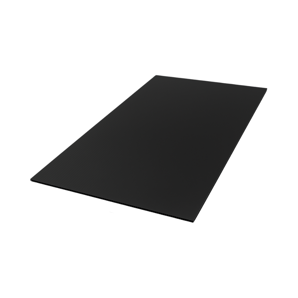 Correx Protection Board Black 2.4m x 1.2m x 2mm | Italian Building Centre