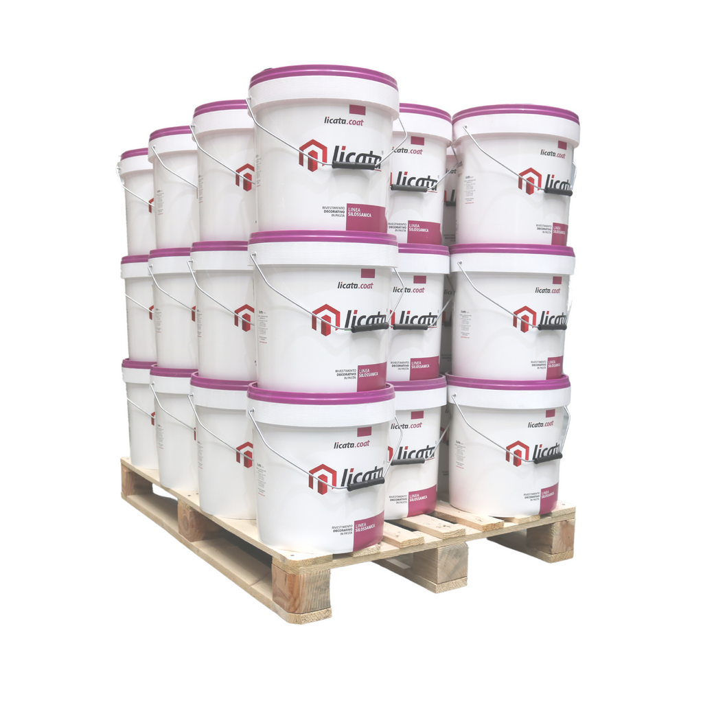 Licata Silicone Top Coat Render 25kg (Pallet x33 buckets)
